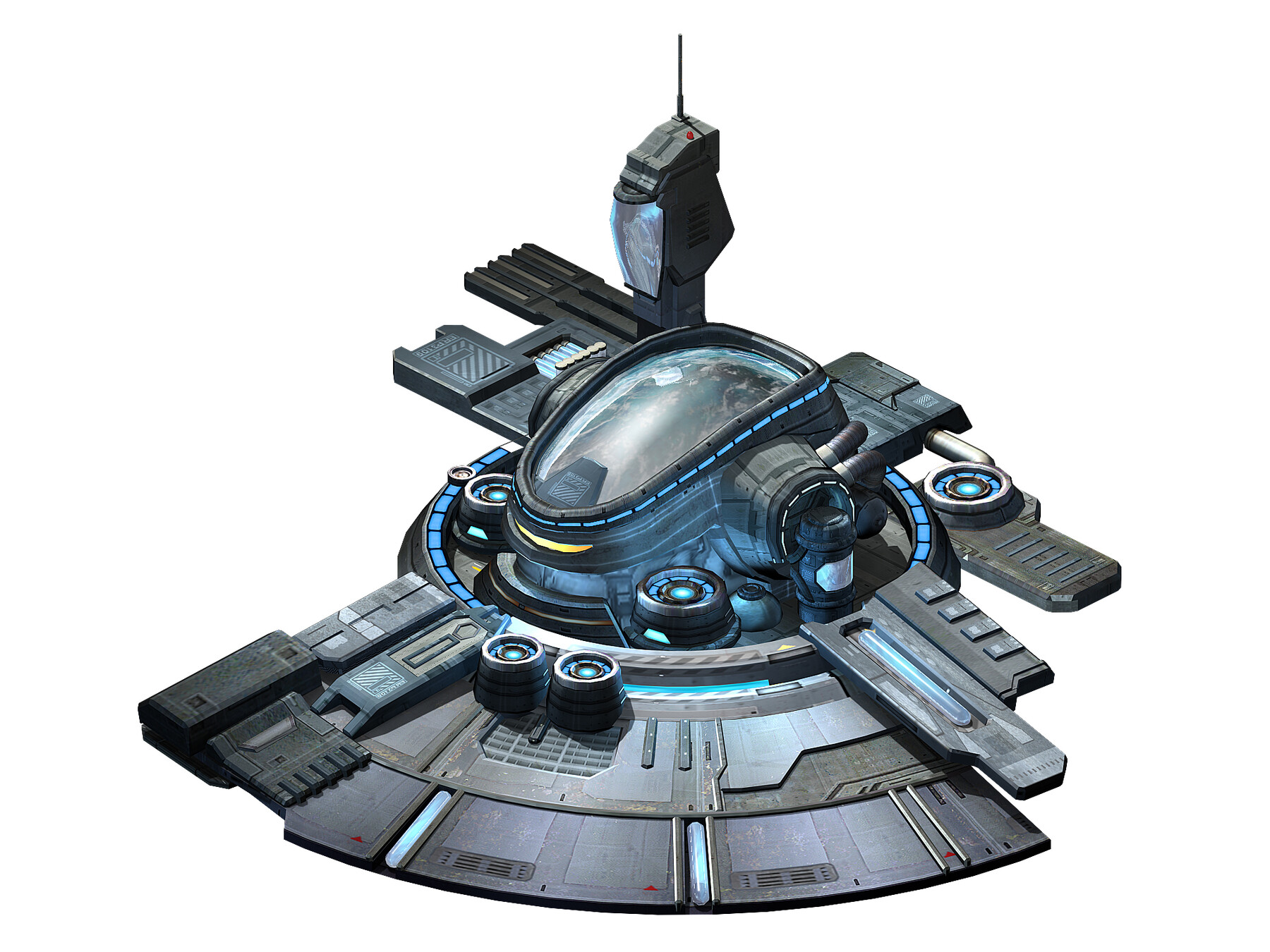 ArtStation - Machinery - Spacecraft - Functional Objects 01 | Game Assets