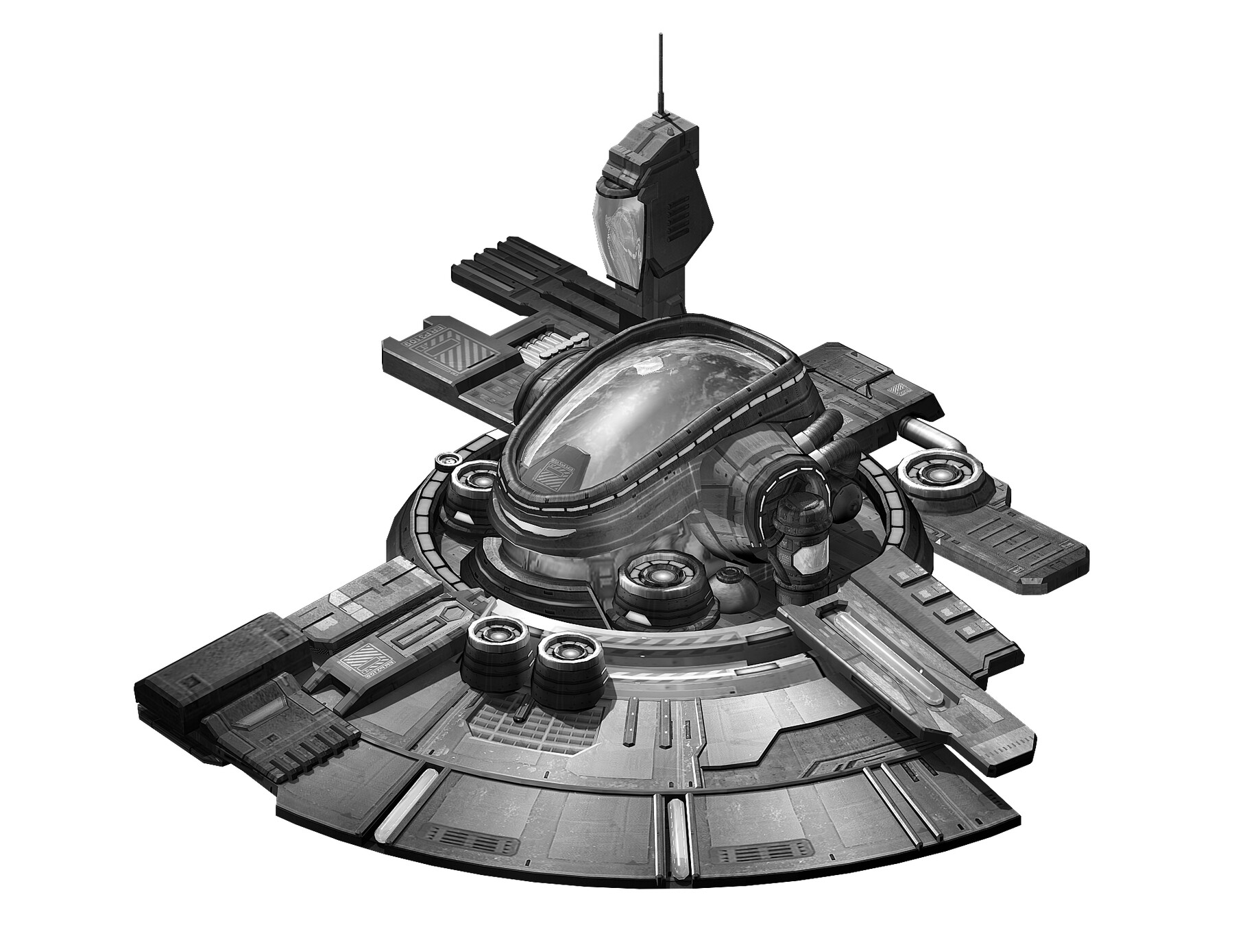 ArtStation - Machinery - Spacecraft - Functional Objects 01 | Game Assets