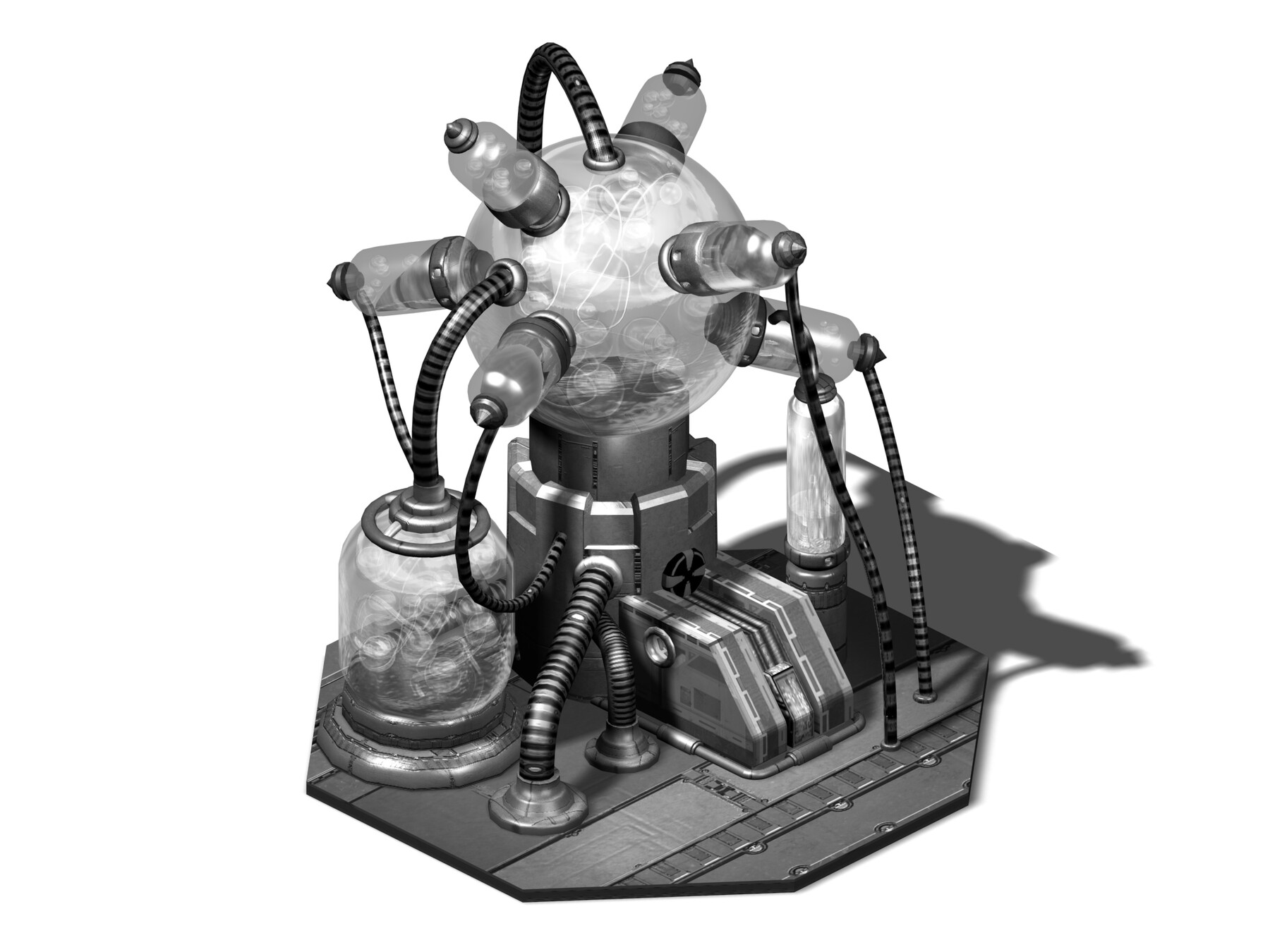 ArtStation - Machinery - Spacecraft - Functional Objects 09 | Game Assets