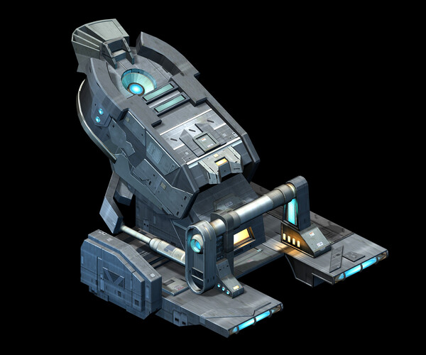 ArtStation - Machinery - Spacecraft - Functional Objects 014 | Resources