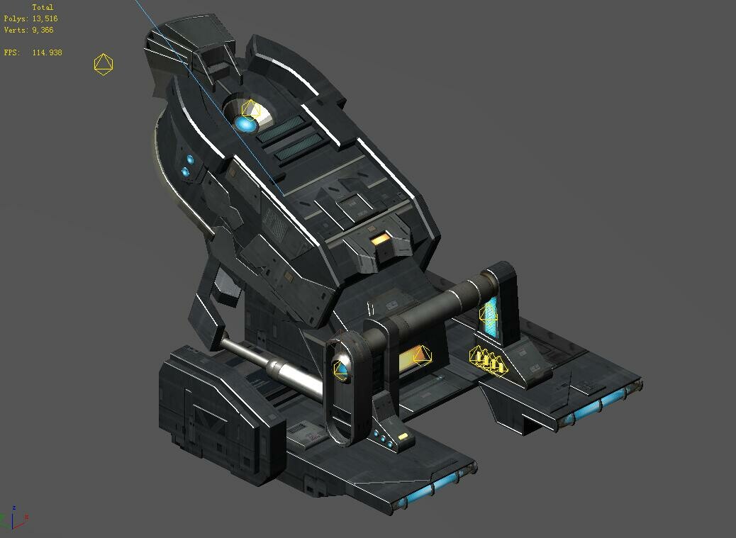 ArtStation - Machinery - Spacecraft - Functional Objects 014 | Resources