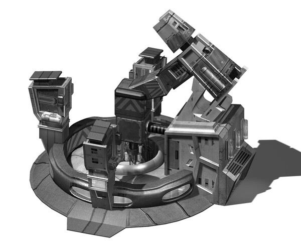 ArtStation - Machinery - Spacecraft - Functional Objects 020 | Game Assets