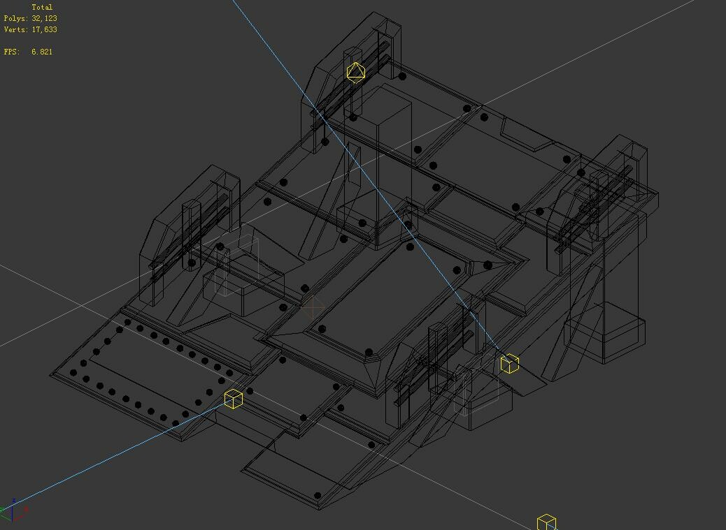 ArtStation - Mechanical Building - Slope 01 | Game Assets
