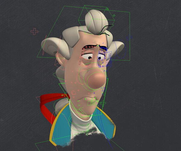 ArtStation - Mansur-Rig- Facial Rigging Tutorial Series- Workshops ...