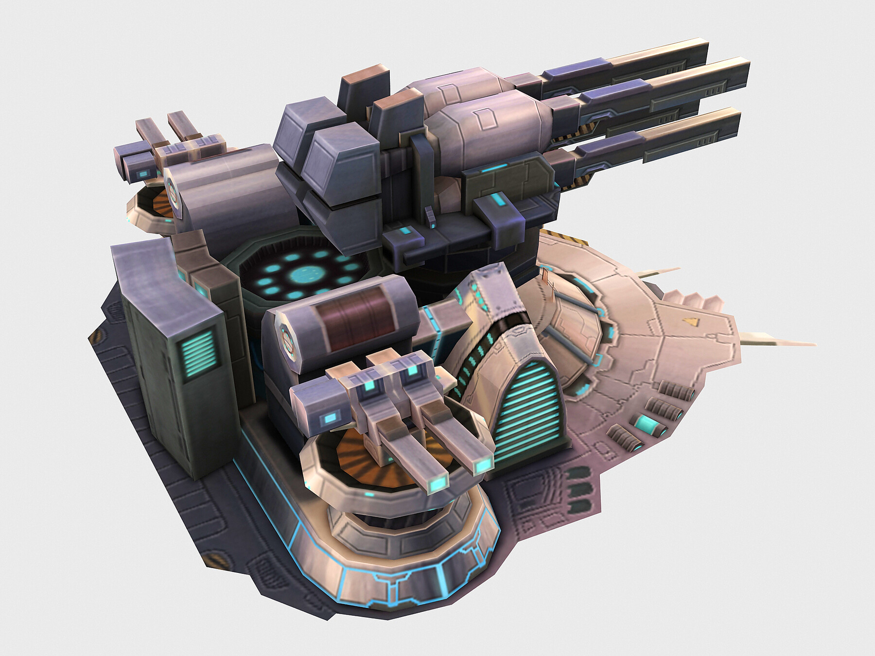 ArtStation - Machinery - Turret 03 | Game Assets