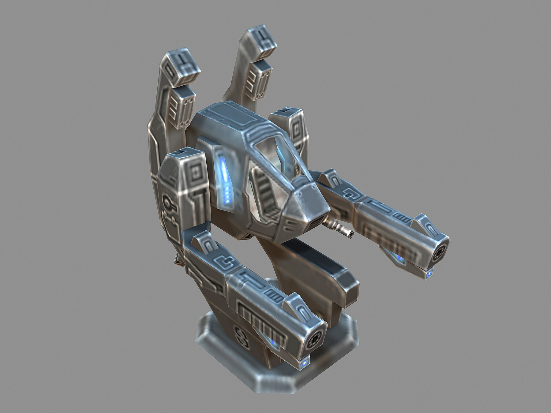 ArtStation - Machinery - Turret 04 | Game Assets