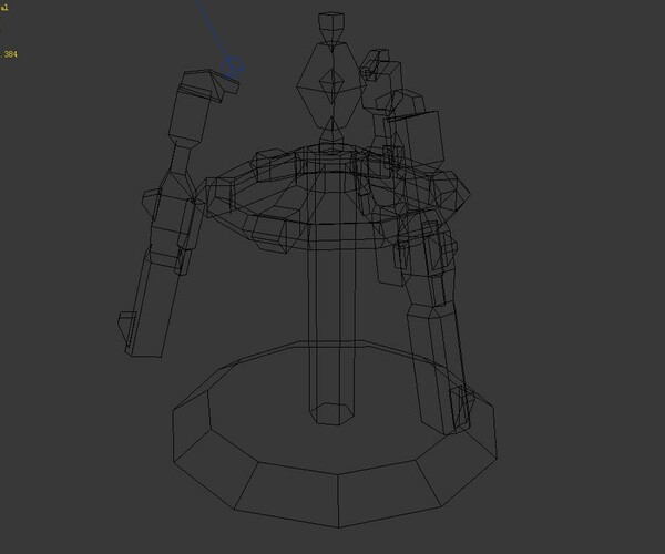 ArtStation - Machinery - Turret 05 | Game Assets
