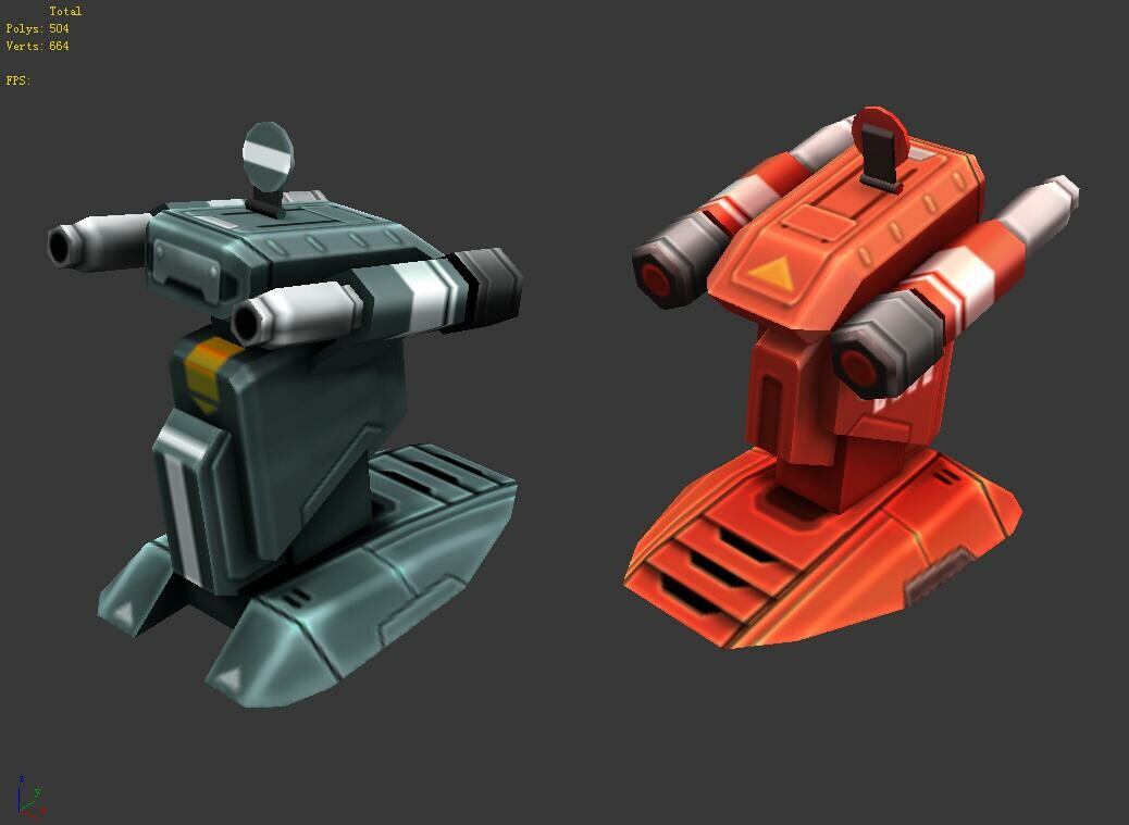 ArtStation - Machinery - Battery 01 | Game Assets