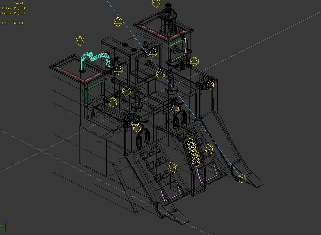 ArtStation - Machinery - wall 01 | Game Assets