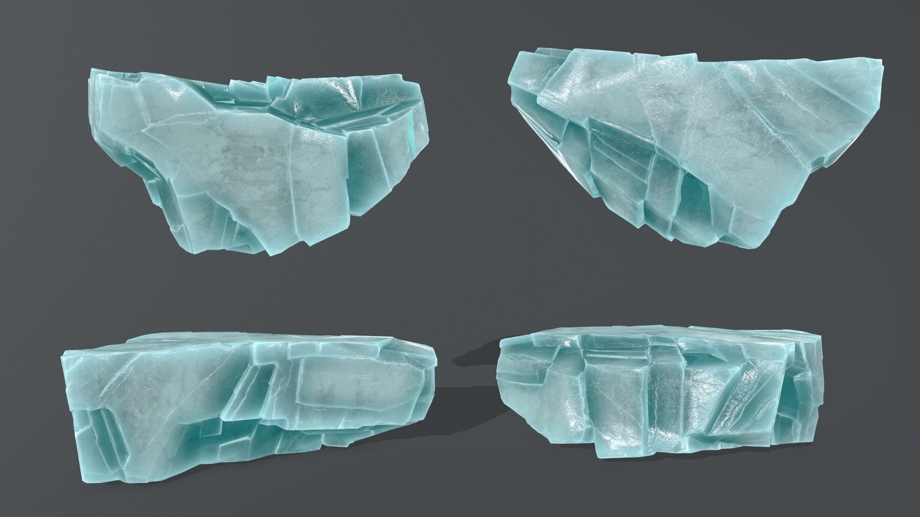 ArtStation - ice rocks | Game Assets