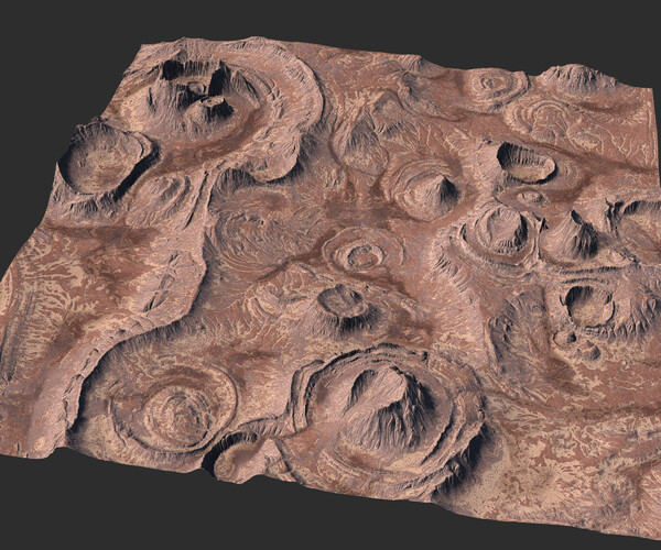 ArtStation - Planets & Moons Terrains Collection Vol.2 | 12 Terrains at ...