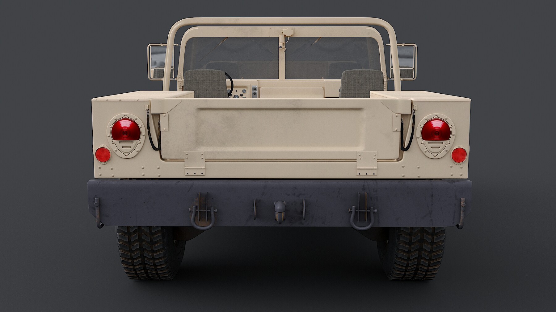 ArtStation - Humvee HMMWV-M1123 Desert Military track | Resources