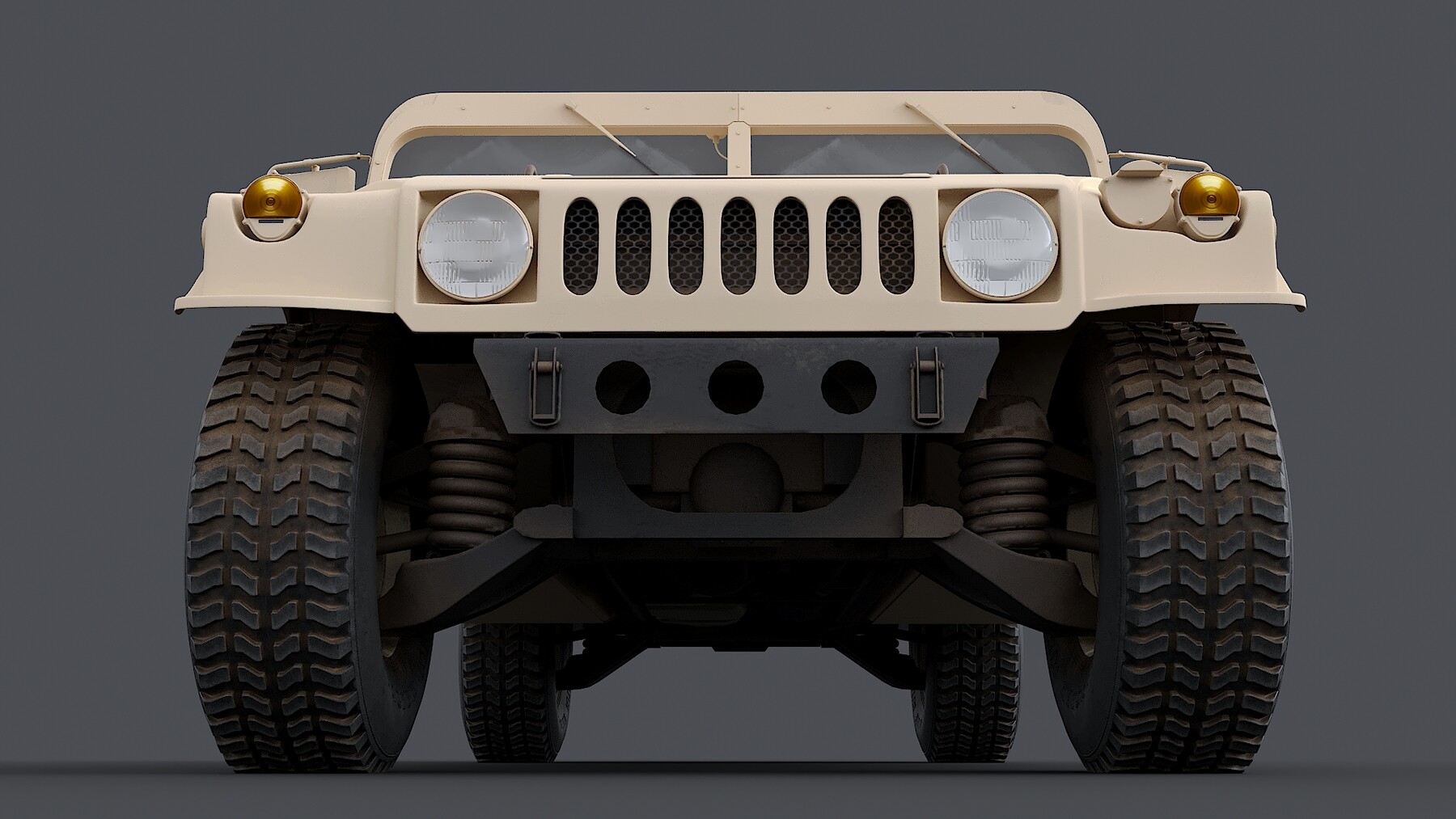 ArtStation - Humvee HMMWV-M1123 Desert Military track | Resources