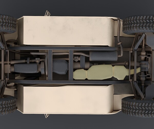 ArtStation - Humvee HMMWV-M1123 Desert Military track | Resources