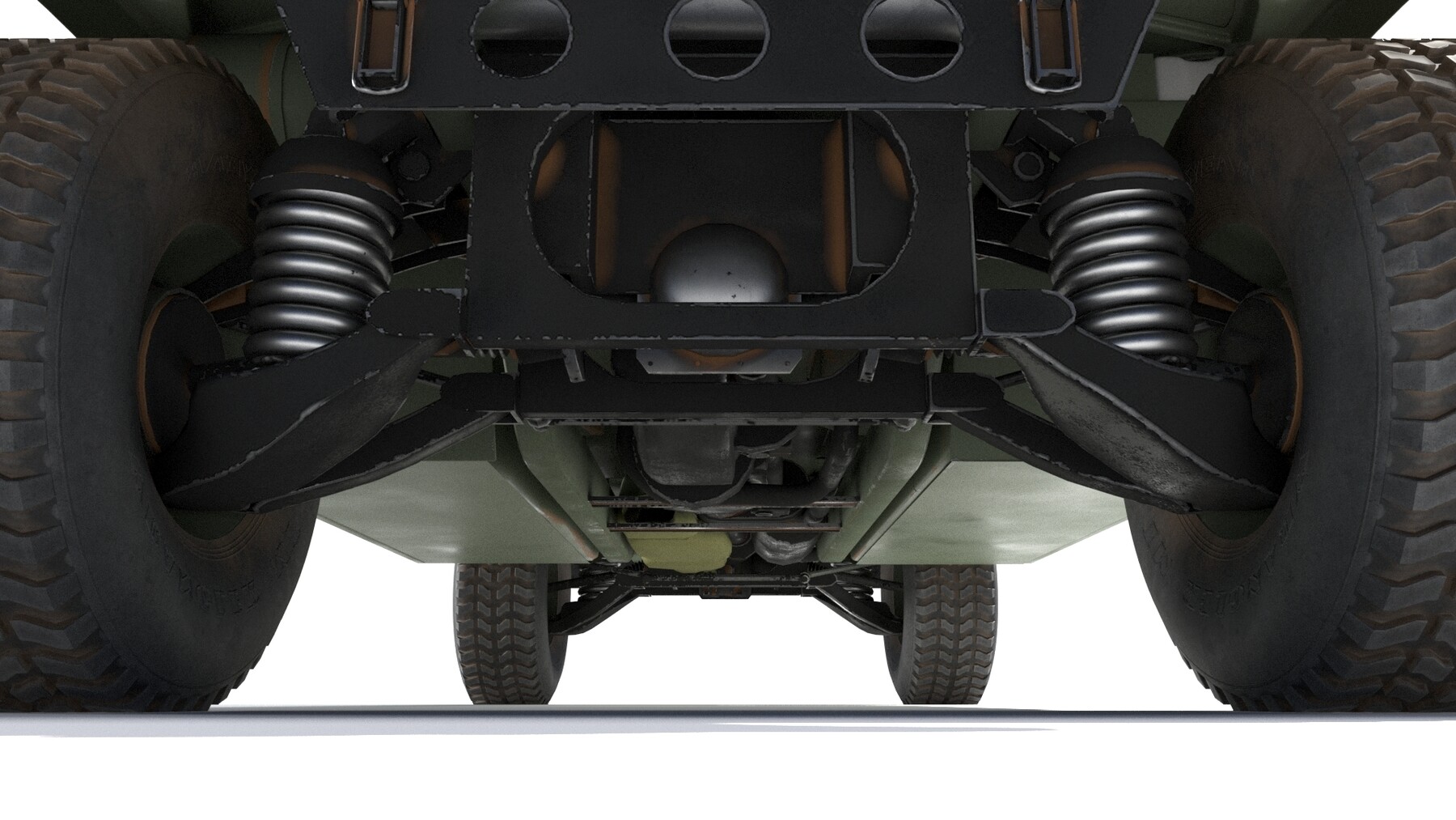 ArtStation - Humvee M998 M1025 Weapons Carrier Slant Back | Resources