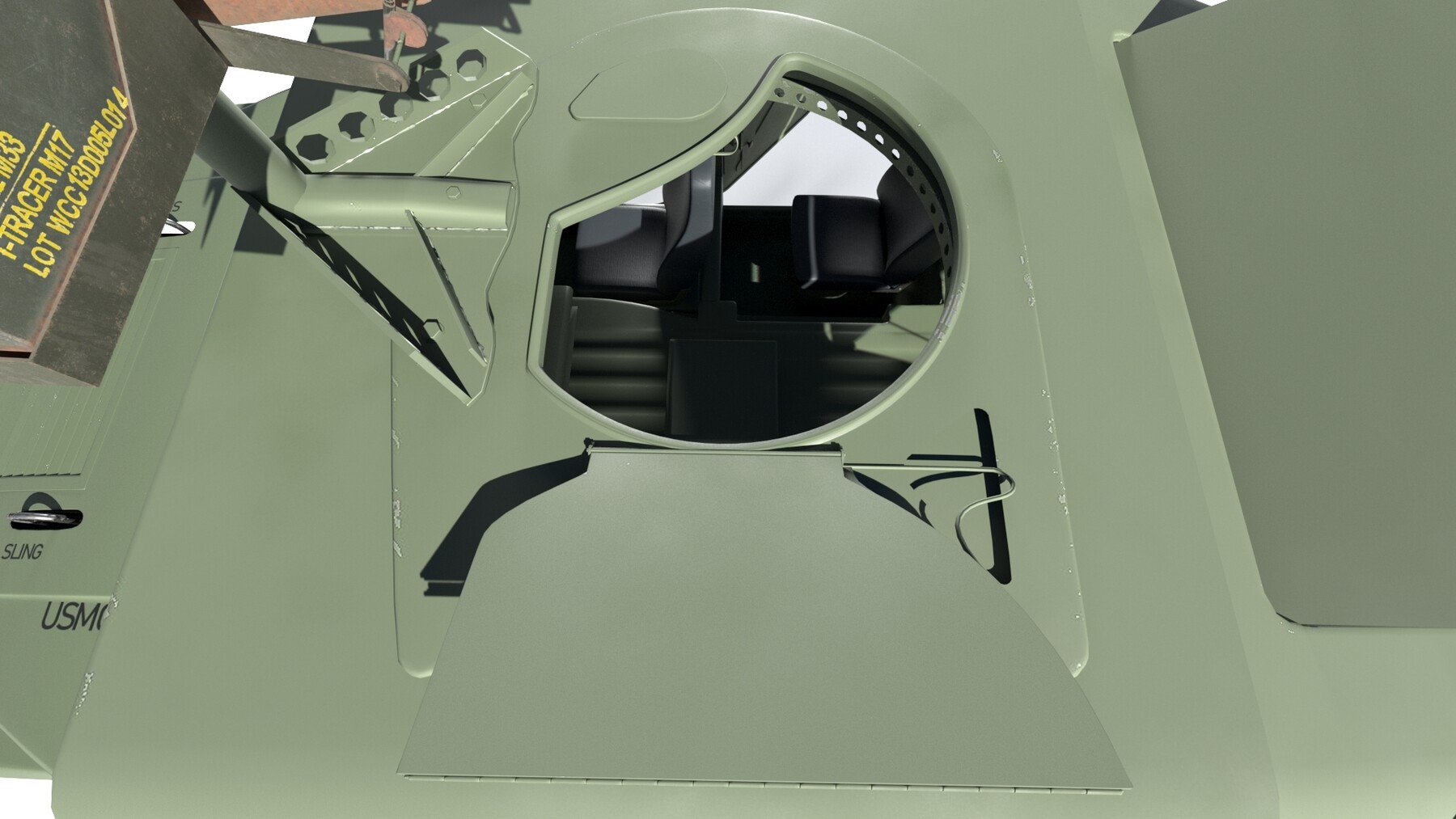 ArtStation - Humvee M998 M1025 Weapons Carrier Slant Back | Resources