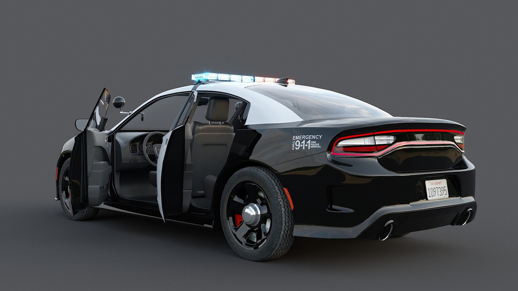 ArtStation - Dodge Charger SRT Hellcat LAPD | Resources