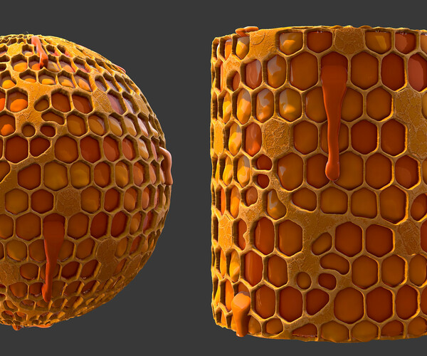 ArtStation - Stylized Honey - Substance Designer | Game Assets