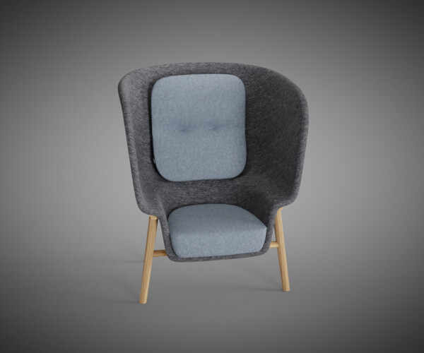 ArtStation - Pod PET Felt Privacy Chair by De Vorm | Resources