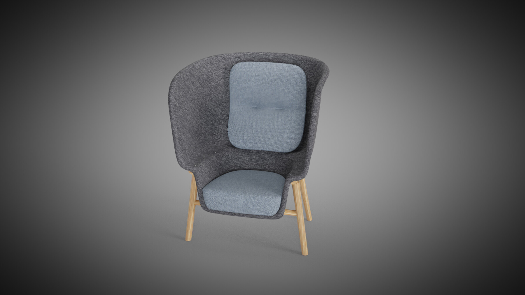 ArtStation - Pod PET Felt Privacy Chair by De Vorm | Resources