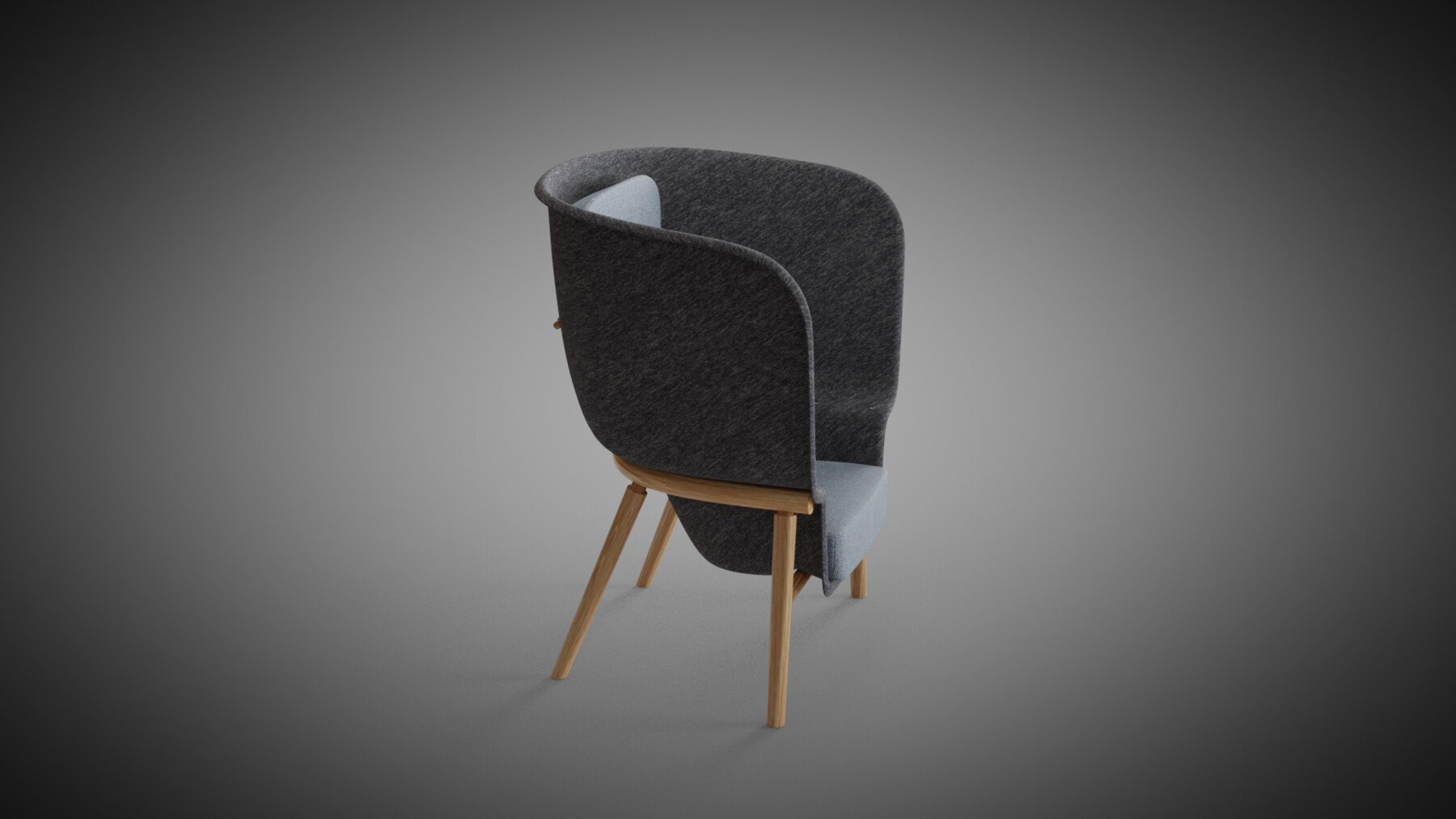 ArtStation - Pod PET Felt Privacy Chair by De Vorm | Resources
