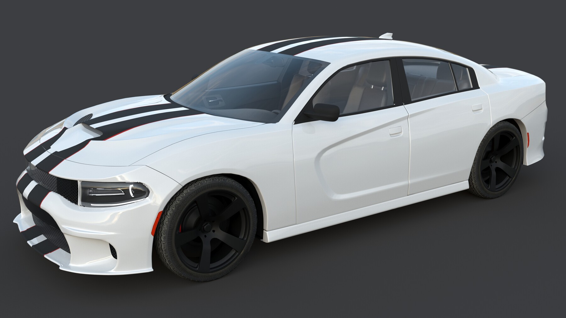 ArtStation - Dodge Charger SRT Hellcat | Resources