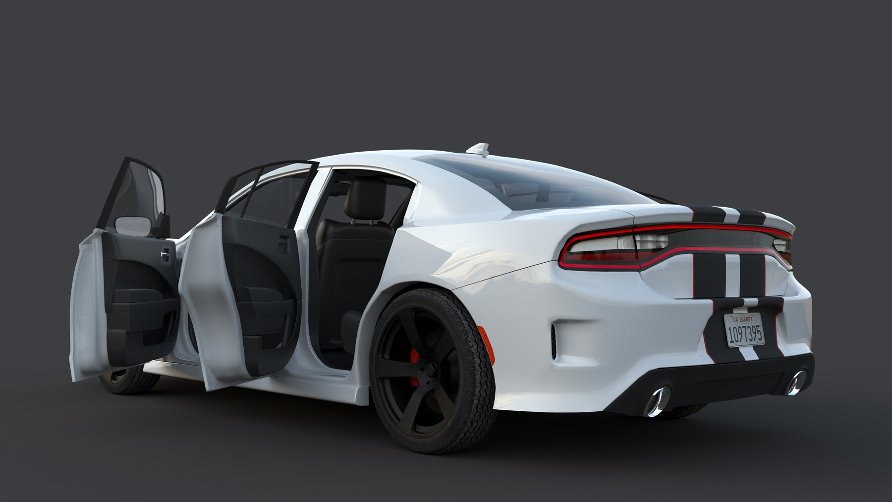 ArtStation - Dodge Charger SRT Hellcat | Resources