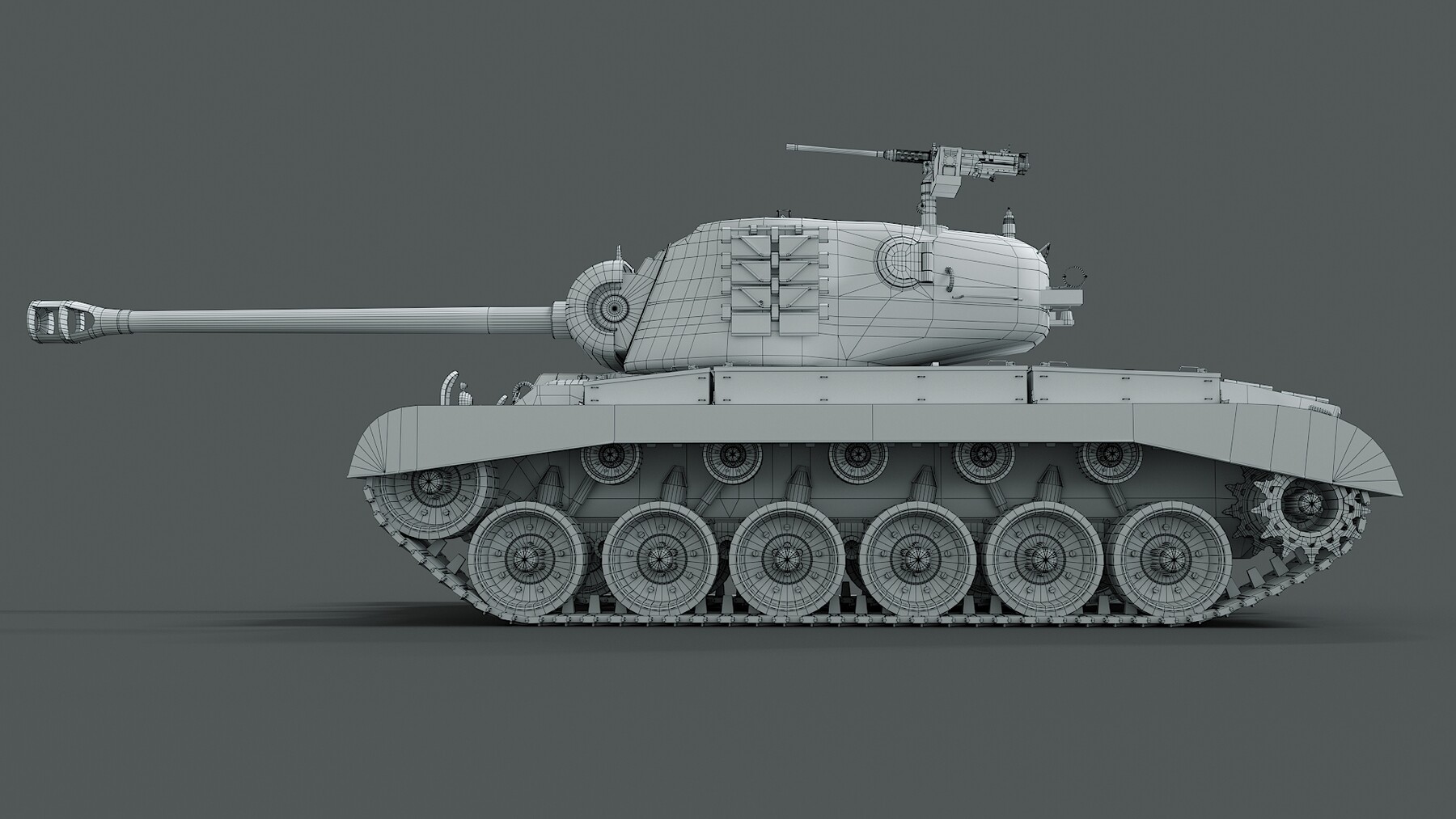 ArtStation - M26 Pershing | Resources