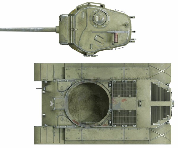 ArtStation - M26 Pershing | Resources