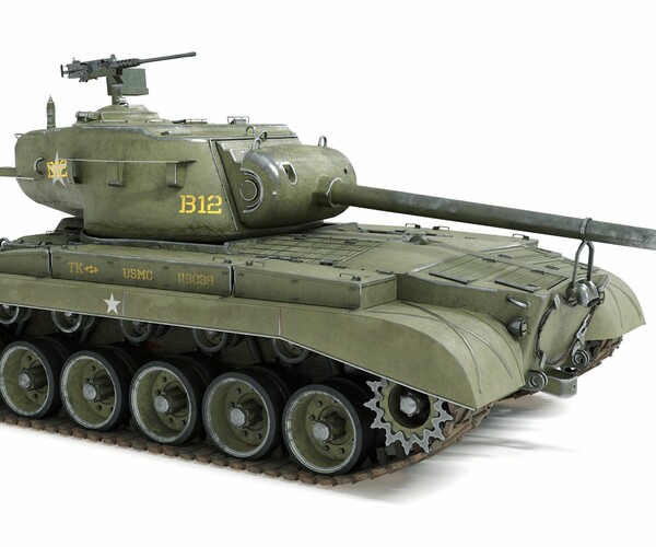 ArtStation - M26 Pershing | Resources