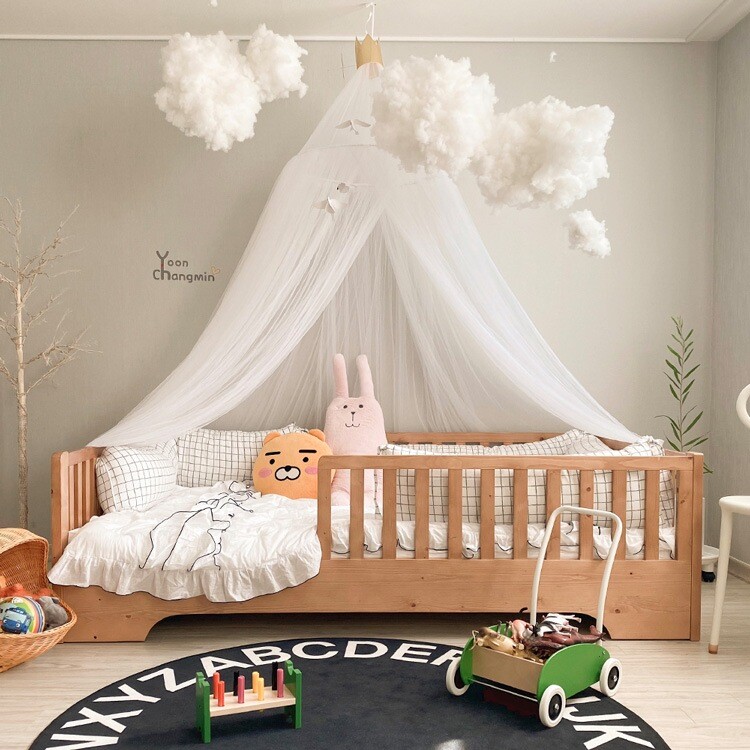 ArtStation - Scandic Coco solid wood low bed | Resources