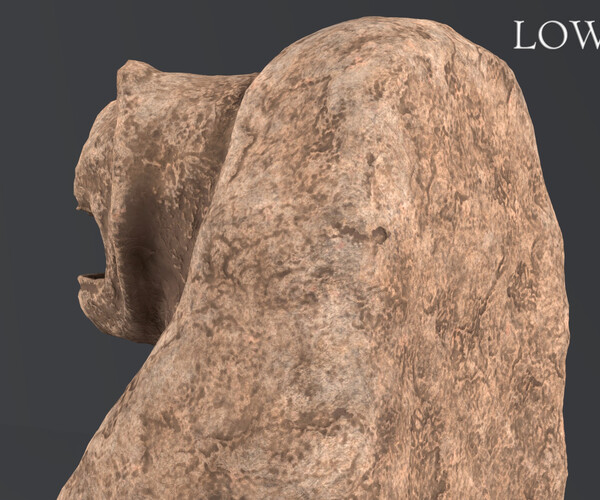 ArtStation - Hittite Lion Statue | Resources