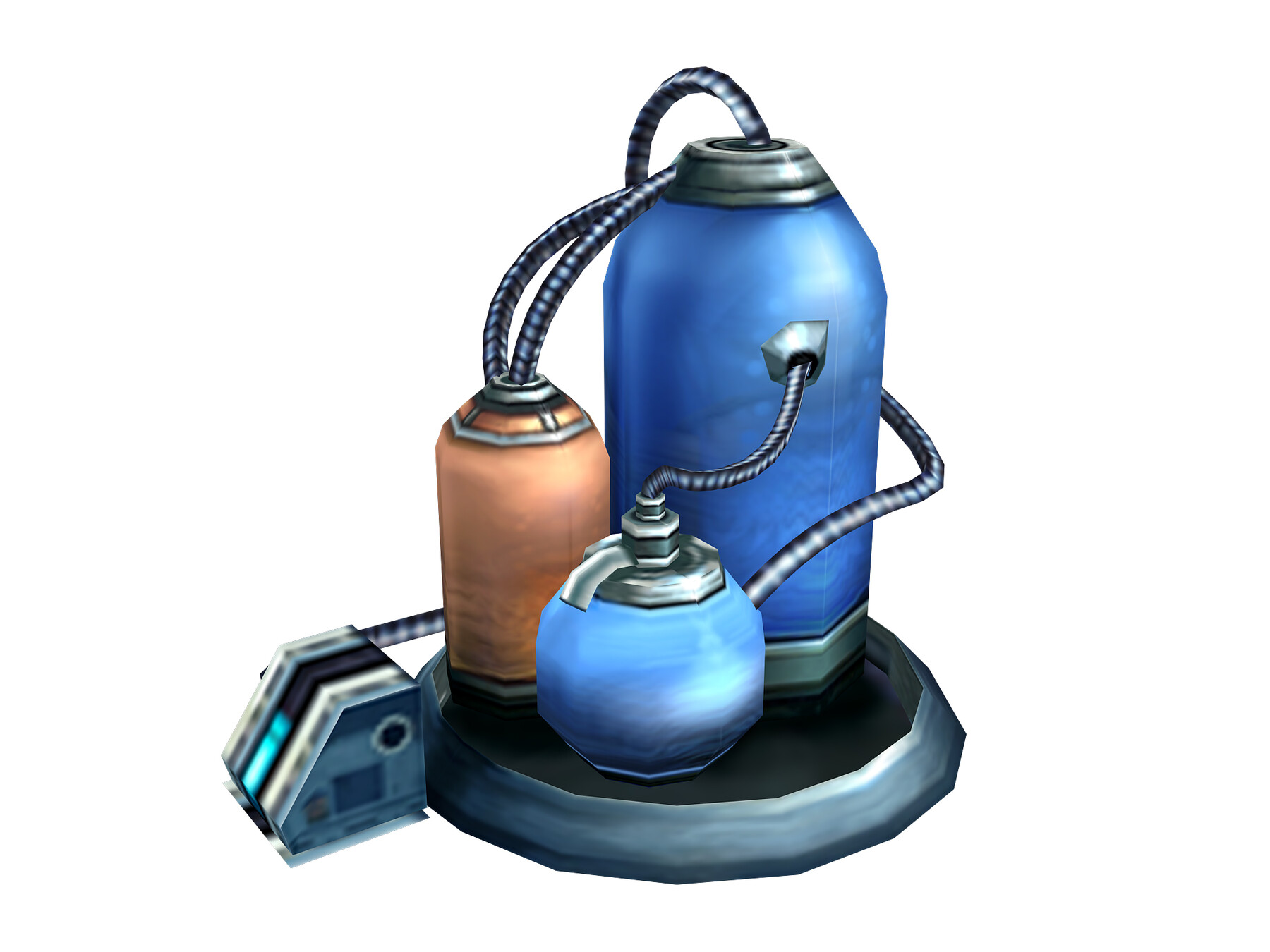 ArtStation - Machine-chemical reaction bottle 01 | Game Assets