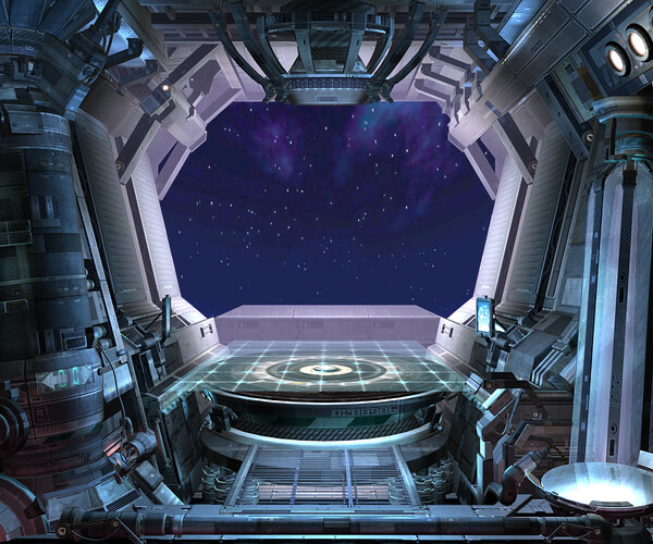 ArtStation - Mechanical login interface 01 | Game Assets