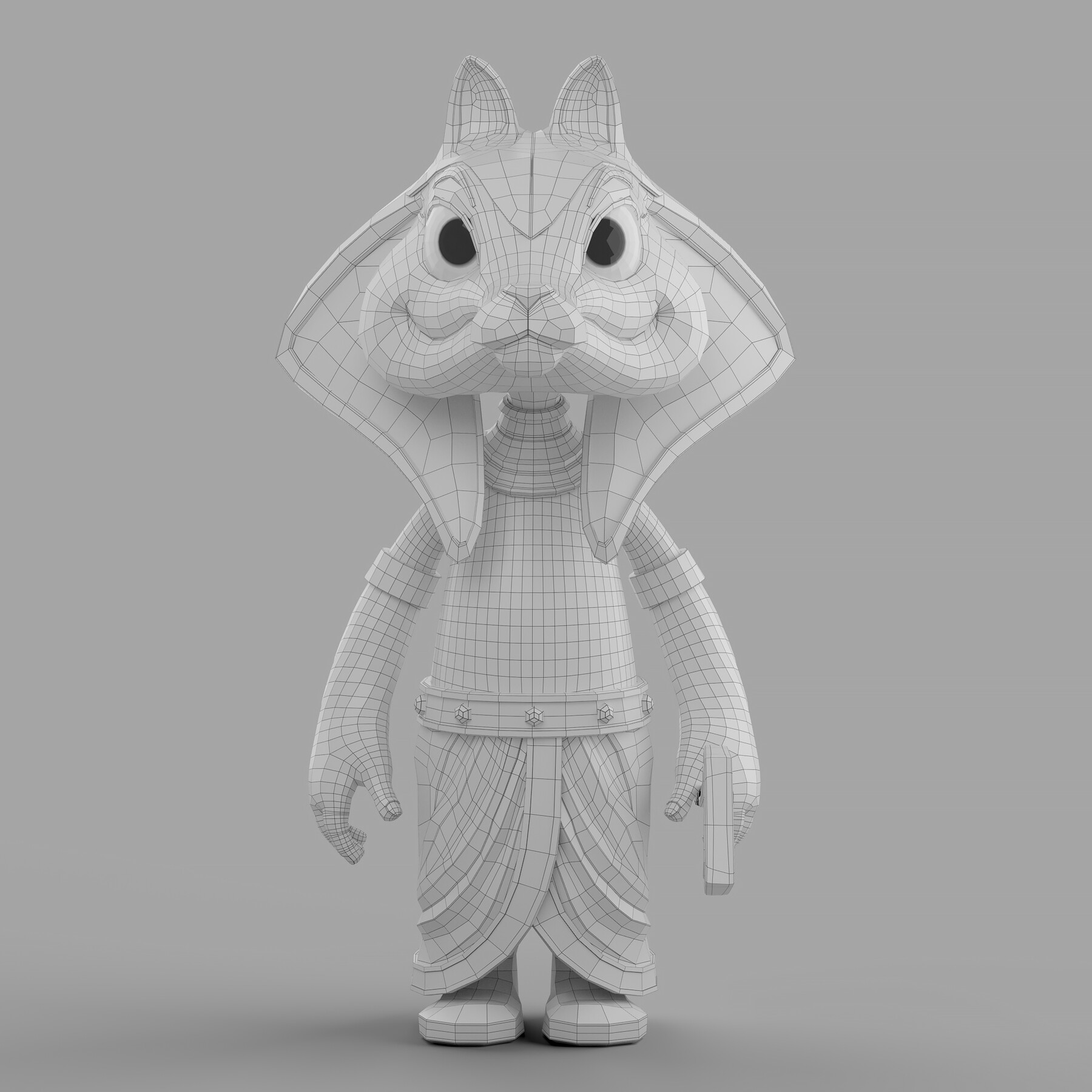 ArtStation - Cartoon Sphinx Soldier | Resources