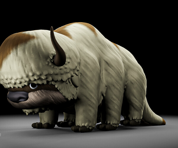 ArtStation - Appa the Last Airbender Sculpt | Resources