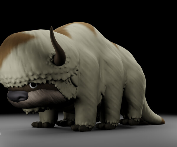 ArtStation - Appa the Last Airbender Sculpt | Resources