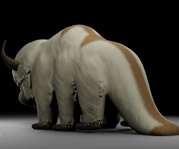 ArtStation - Appa the Last Airbender Sculpt | Resources