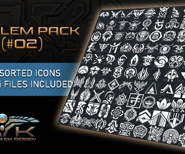 ArtStation - Emblem Pack #02 | Game Assets