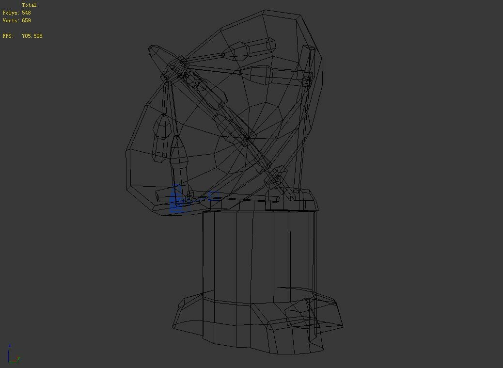 ArtStation - Machinery - Radar 02 | Game Assets