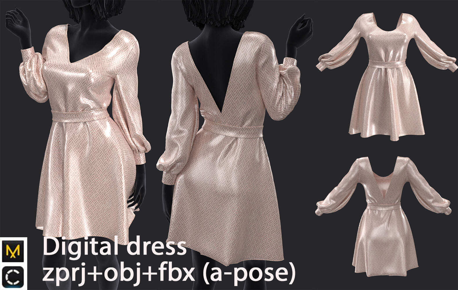 ArtStation - Digital dress | Resources