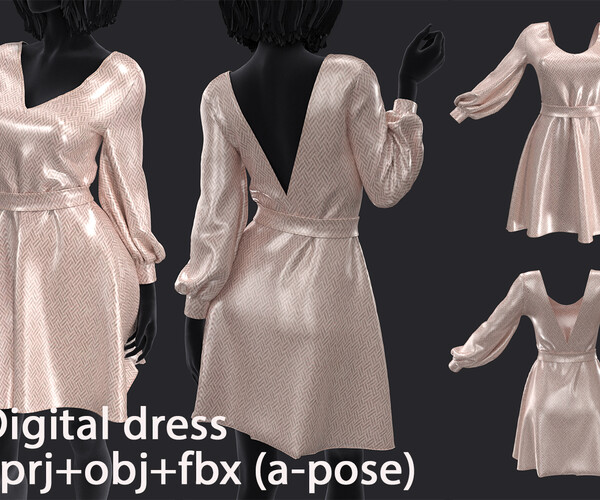 ArtStation - Digital dress | Resources
