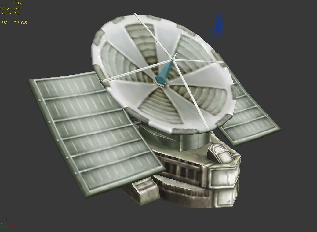 ArtStation - Machinery - Radar 03 | Game Assets