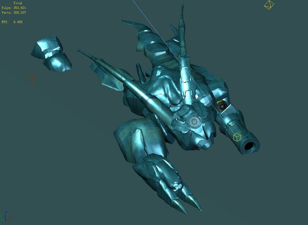 ArtStation - Mechanical corpse 01 | Game Assets