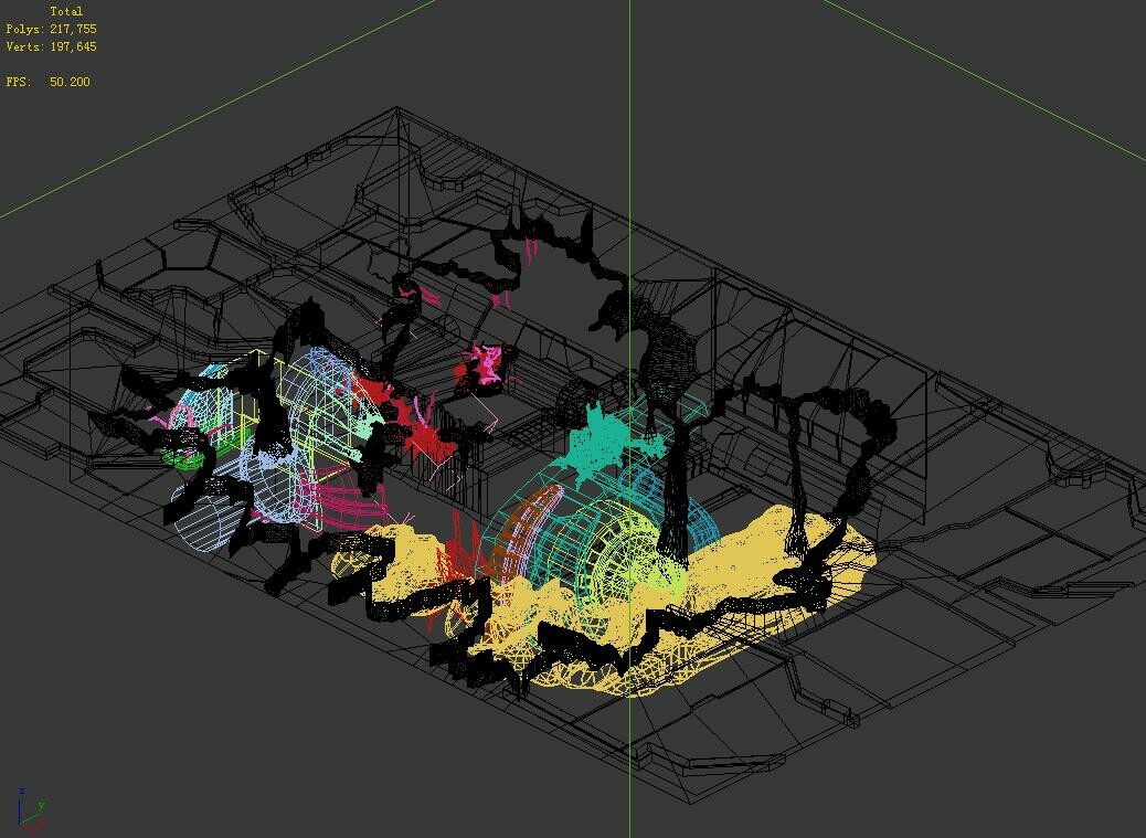 ArtStation - Laser-damaged pavement 01 | Game Assets