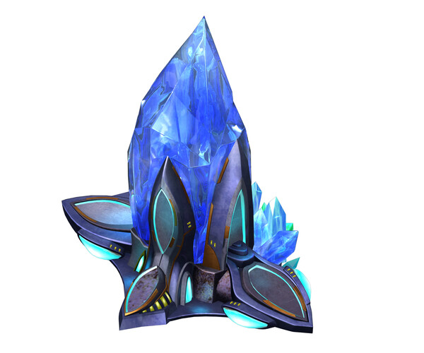ArtStation - Energy-strong luminescence crystal | Game Assets