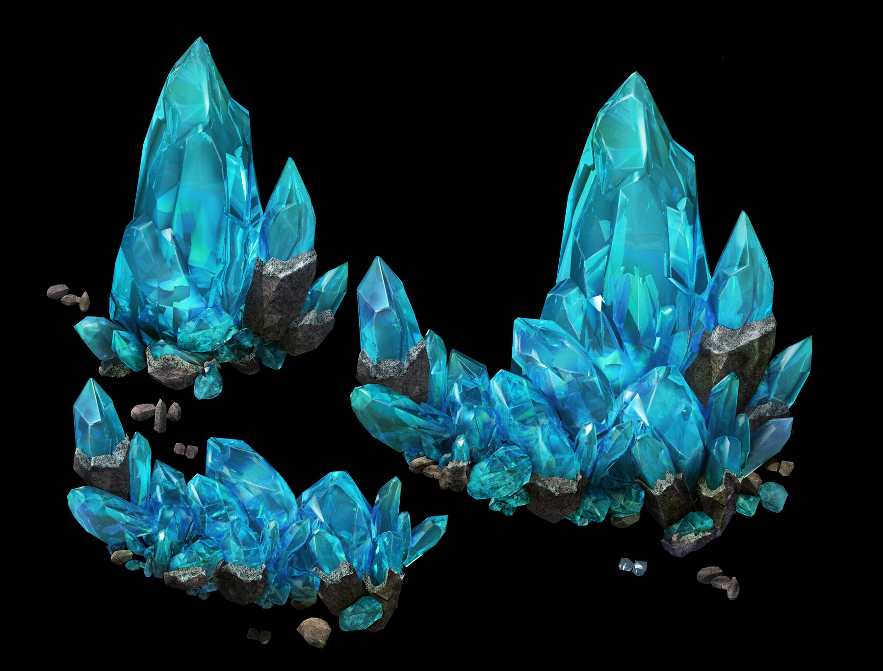 ArtStation - Energy - Crystal 03 | Game Assets