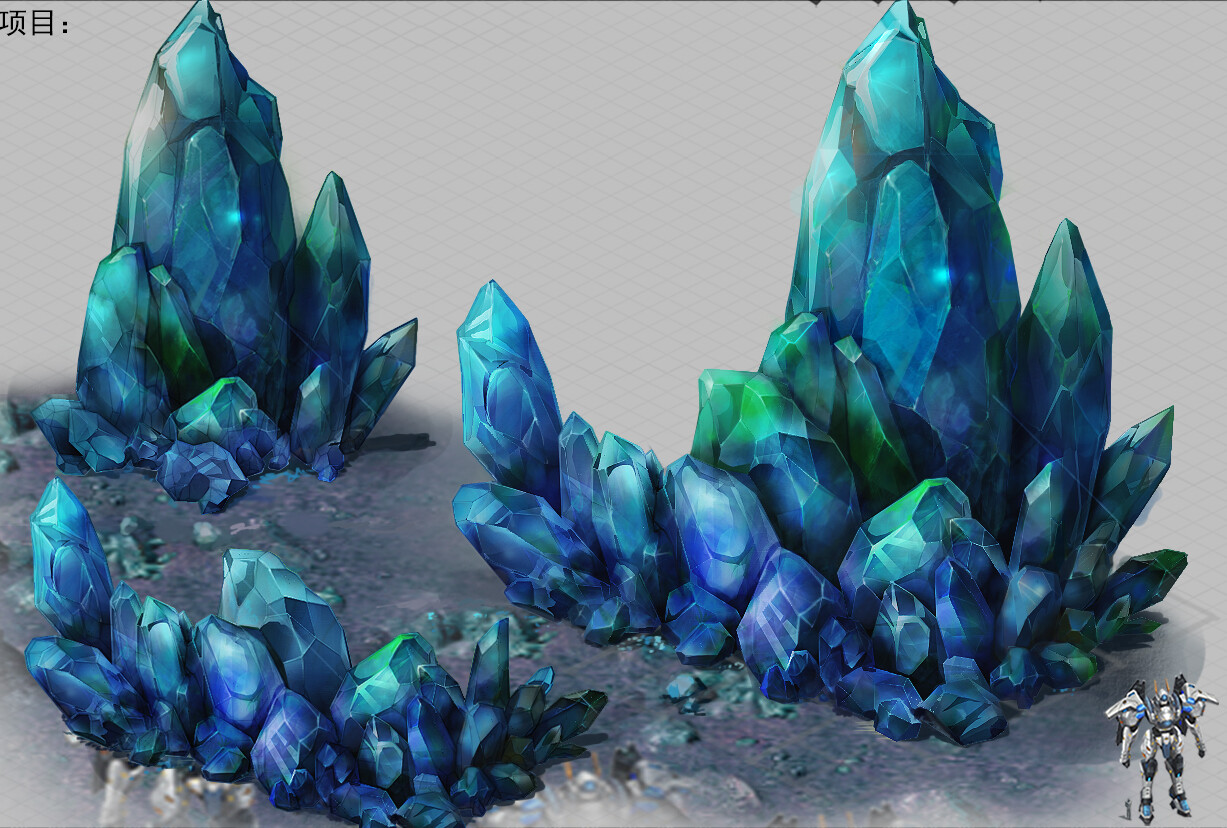ArtStation - Energy - Crystal 03 | Game Assets