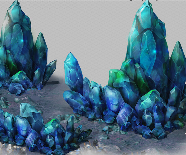 ArtStation - Energy - Crystal 03 | Game Assets