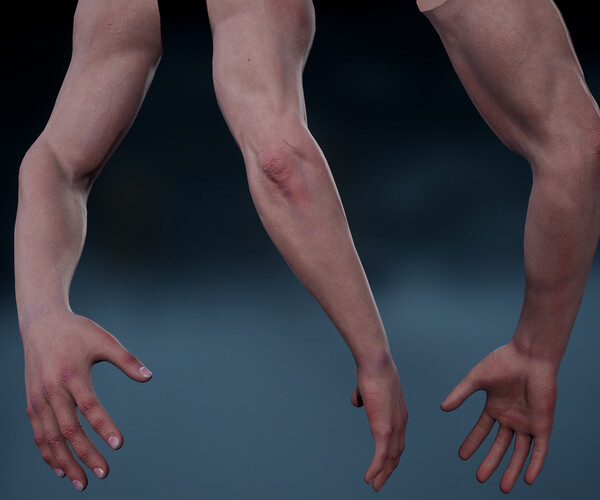 ArtStation - First Person Arms - Collection 1 | Game Assets